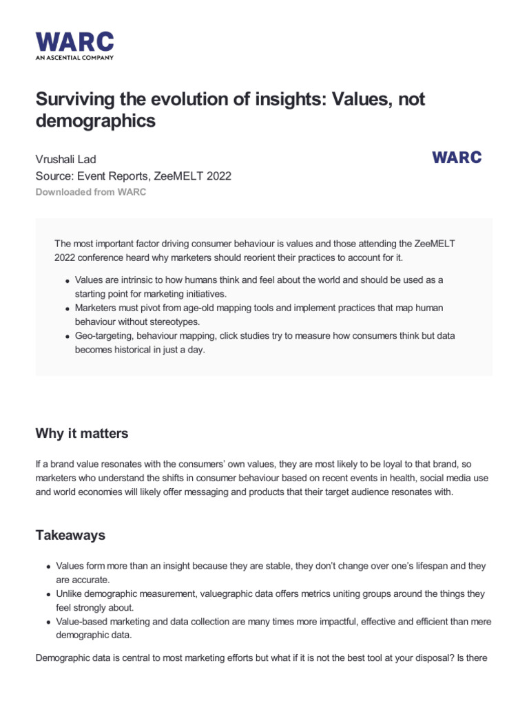 Surviving The Evolution of Insig | PDF | Social Science