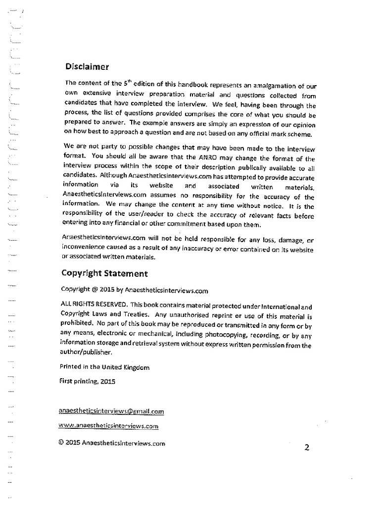 Interview Handbook | PDF