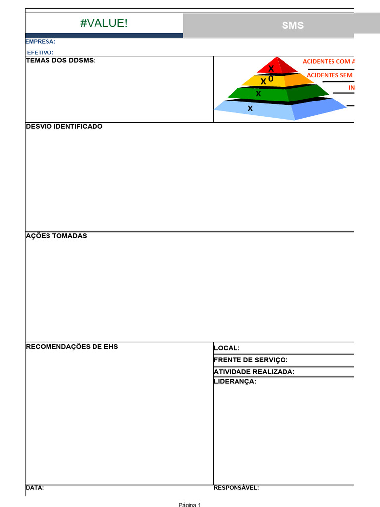 Formulário Desvio | PDF