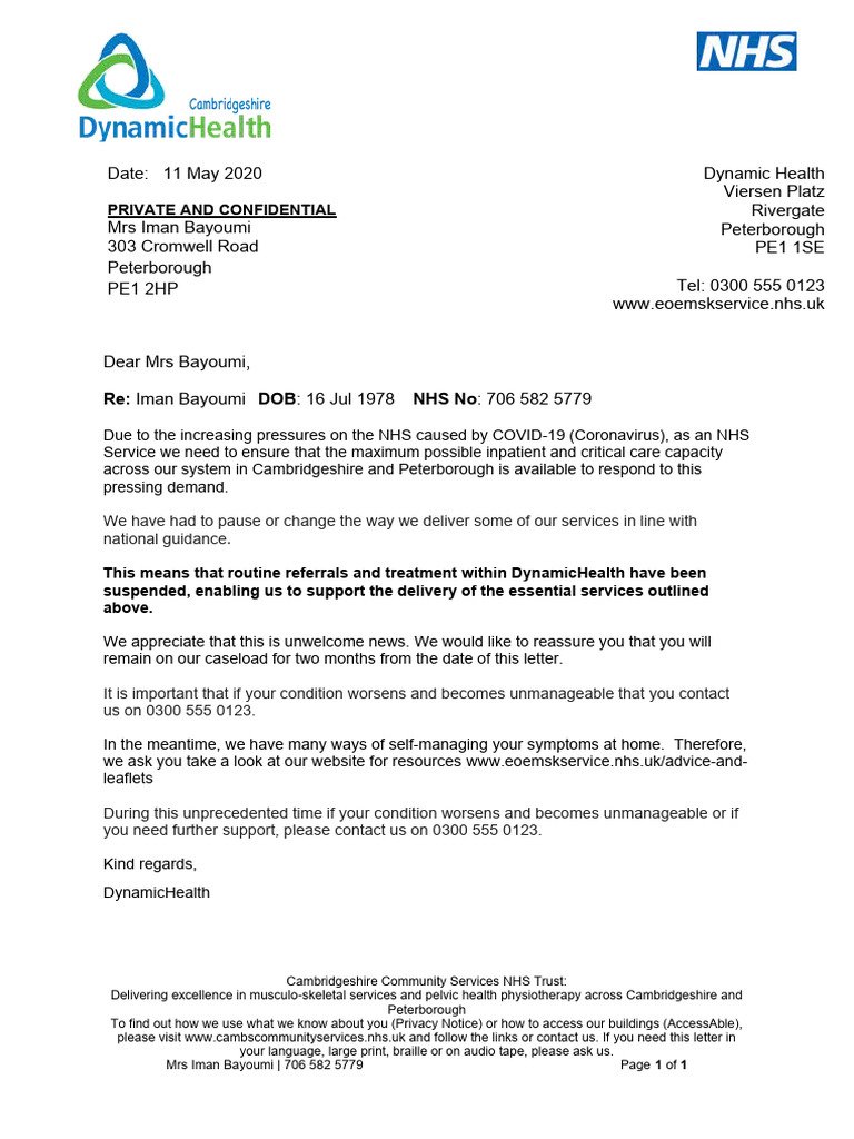 Appointment Letter | PDF