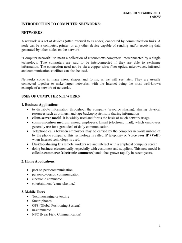 Computer Network | PDF | Computer Network | Wireless Lan