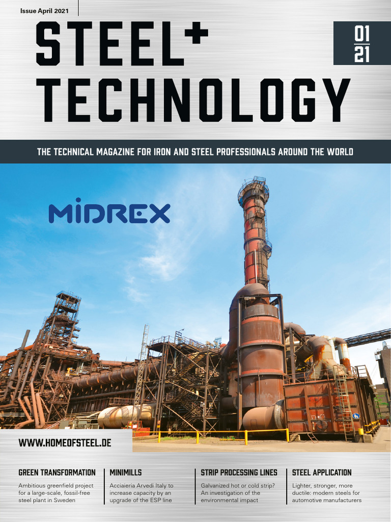 MIDREX Steel Furnace Technology and Hardware Magazine | PDF | Steel ...
