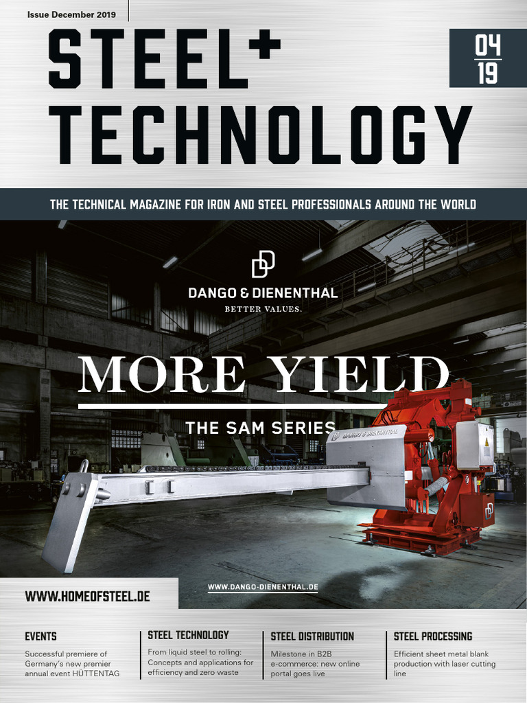 Innovations in Steel Technology 2019 | PDF | Steel | Secondary Sector ...