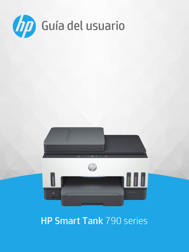 HP Smart Tank 790 | PDF | Impresora (Computación) | Fax