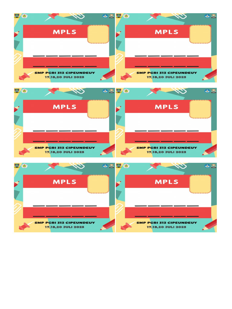 Name Tag Mpls | PDF