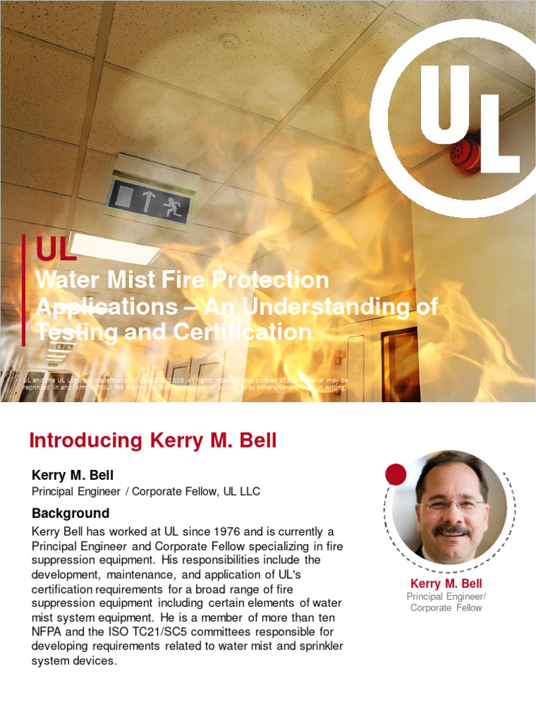 Water Mist Fire Protection Applications North America v1 | PDF | Pump ...