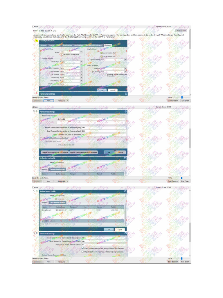 Spoto Dump Exam Pcnse | PDF