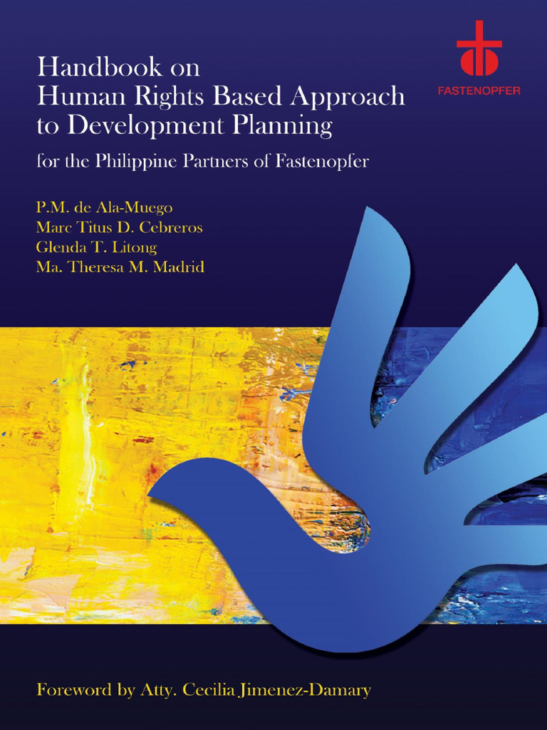 Handbook On Human Rights Based Approach To Development Planning For The ...