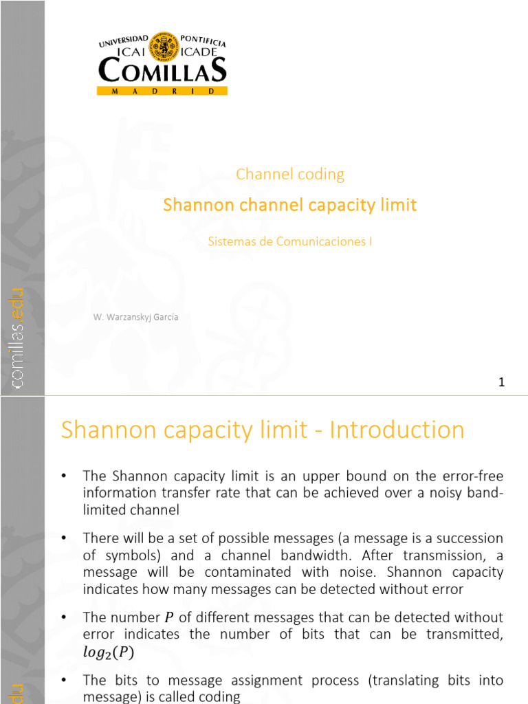 SCI. Tema 5B | PDF | Bandwidth (Signal Processing) | Computer Engineering