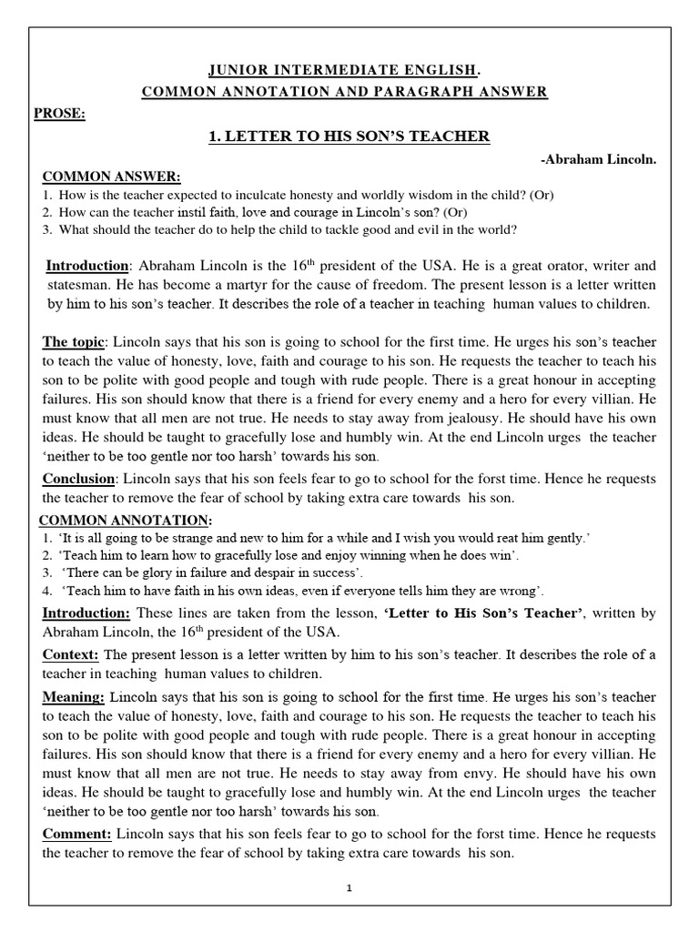 Jr. Common Answer | PDF | Honey Bee