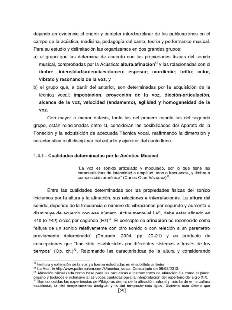 2.cualidades en Funcion de La Acustica Musical | PDF