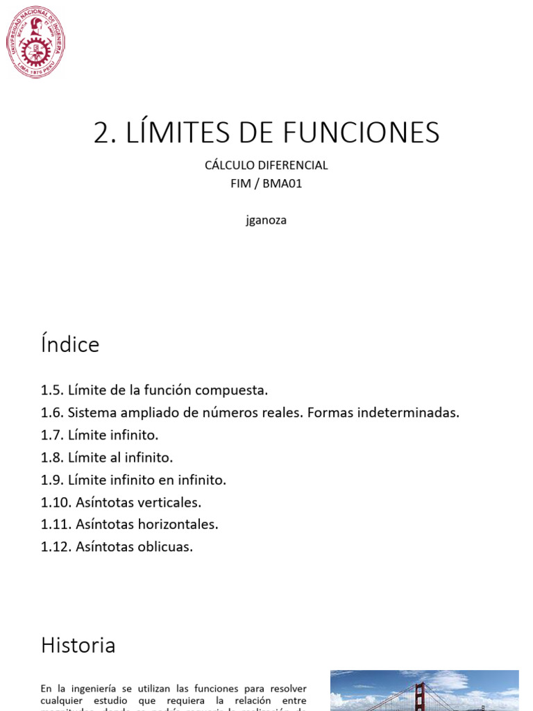 2 - Límites de Funciones | PDF | Números | Número racional