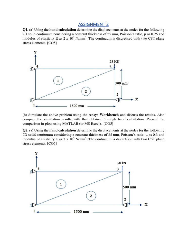 Assignment 2 | Download Free PDF | Young's Modulus | Viscosity