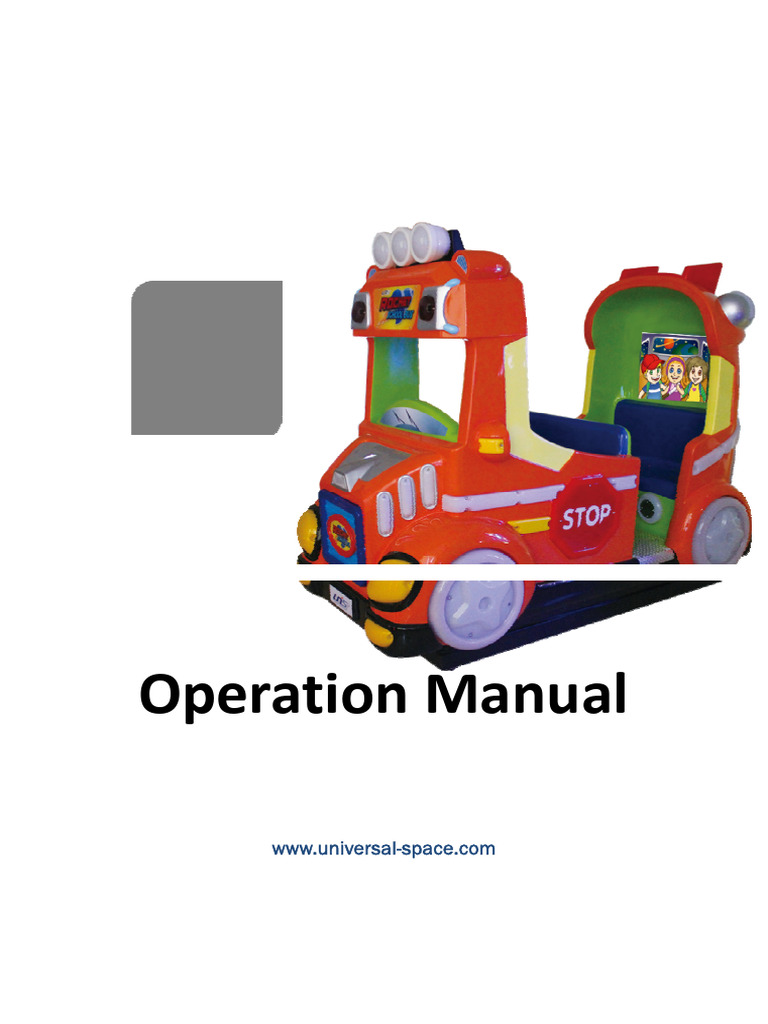 Rocket School Bus Operation Manual | PDF | Ac Power Plugs And Sockets ...