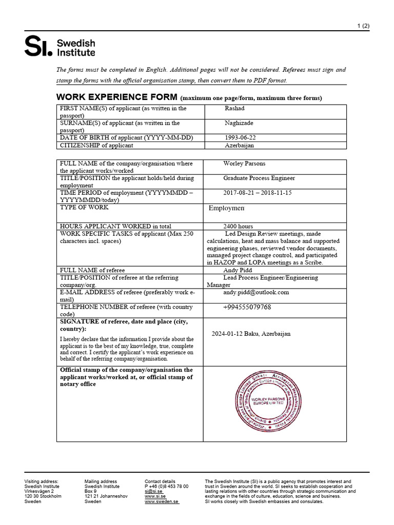 3.proof of Work and Leadership Experience Sisgp 2024 2025 | PDF