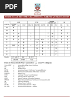 GCE O-Level Grading System | PDF