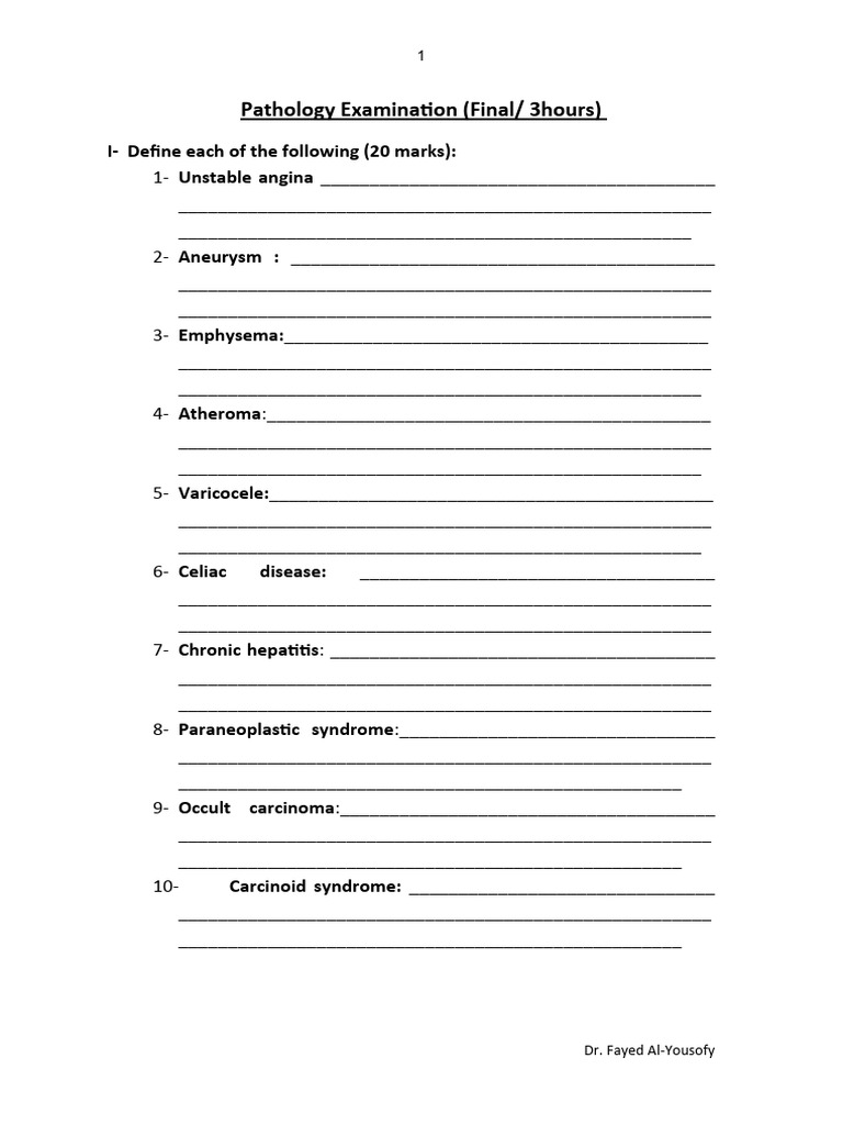 Pathology Systemic 2020 Ibb Medical Final | PDF | Atherosclerosis ...