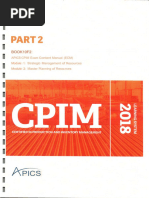 APICS CPIM Self-Study Resources: CPIM Exam Content Manual | PDF ...