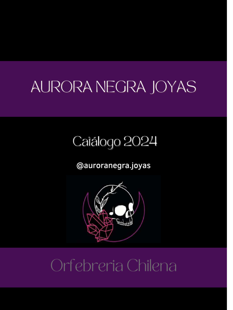 Catalogo Aurora Negra Joyas | PDF