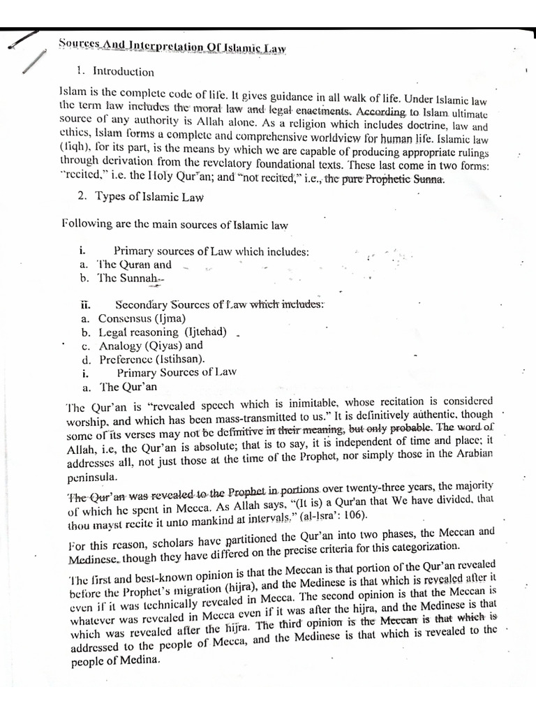 Islamic Jurisprudence | PDF