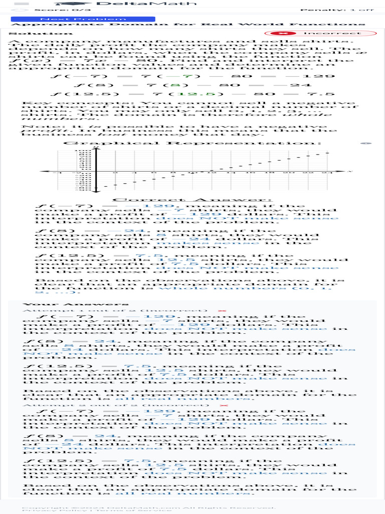DeltaMath Student Application 2 | PDF | Function (Mathematics) | Numbers