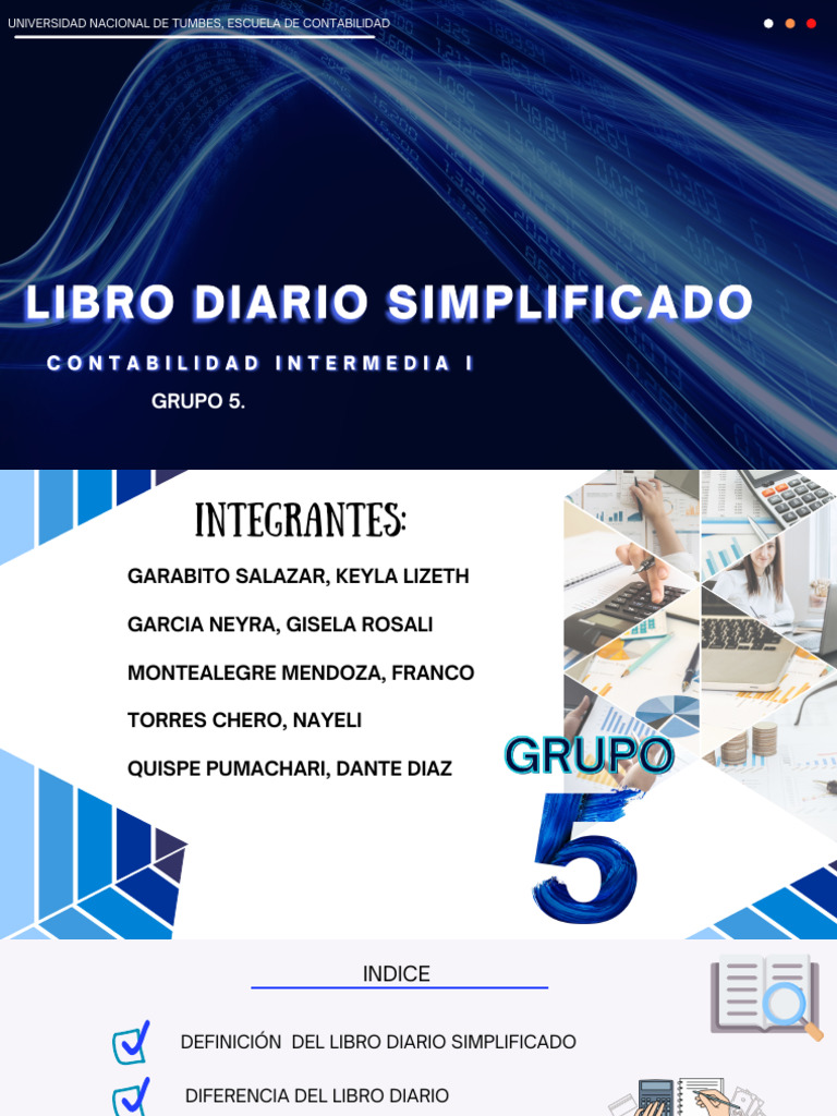 Diferencias entre Libro Diario y Simplificado | PDF | Contabilidad ...