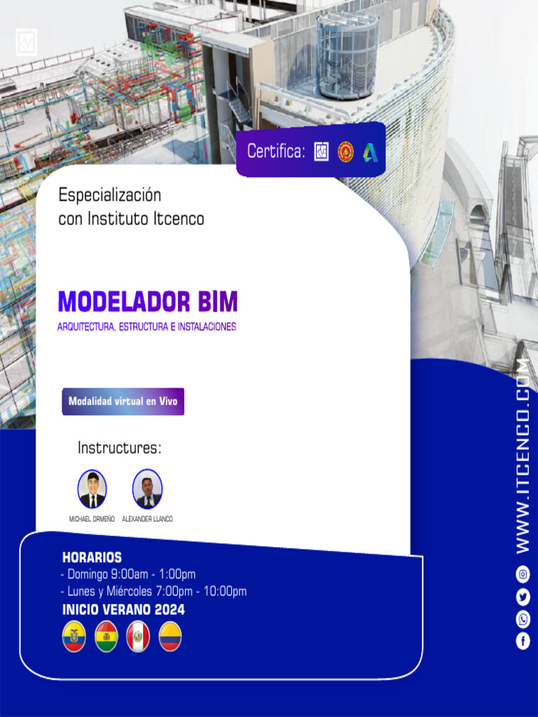 Virtual - Peru - Modelador Bim | PDF | Autodesk Revit | Ingeniería estructural
