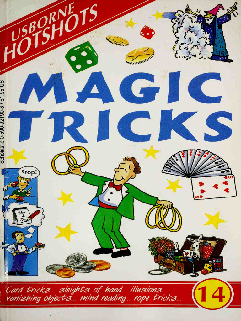 Usborne Hotshots Magic Tricks | PDF | Magic (Illusion) | Hand