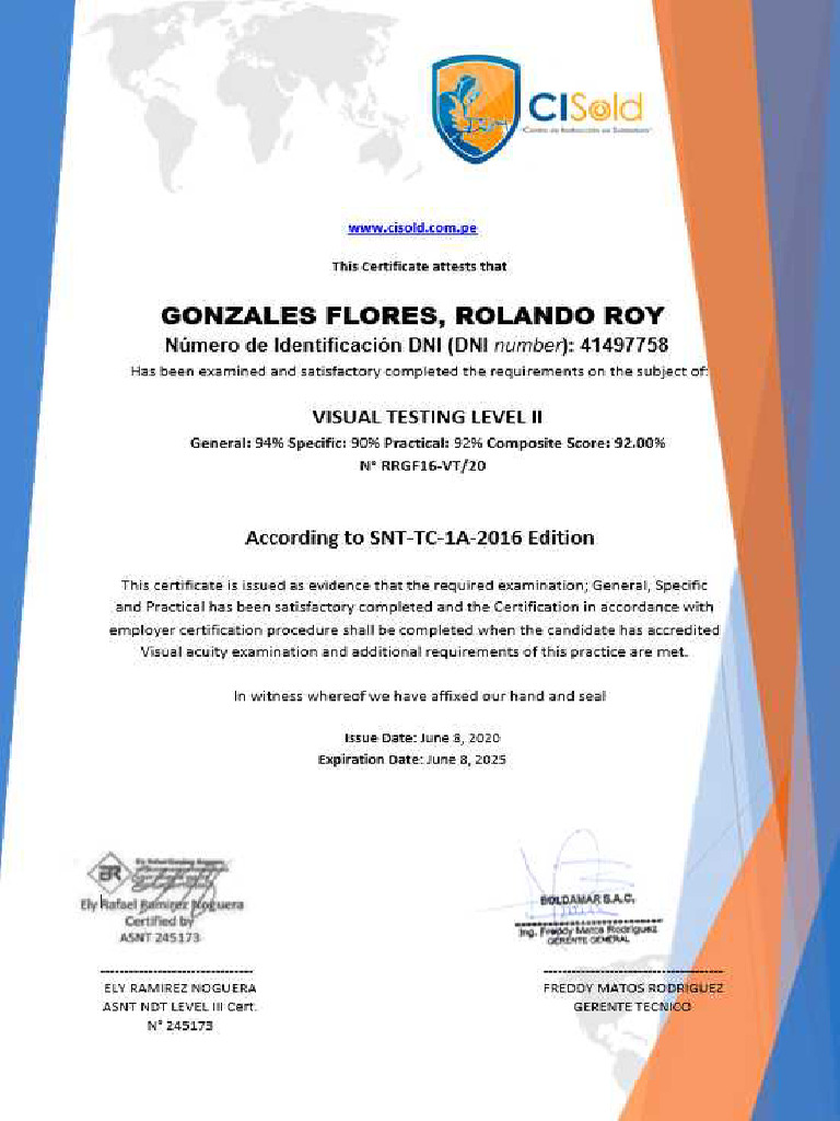 Certificado de Cursos | PDF | Estadísticas | Science