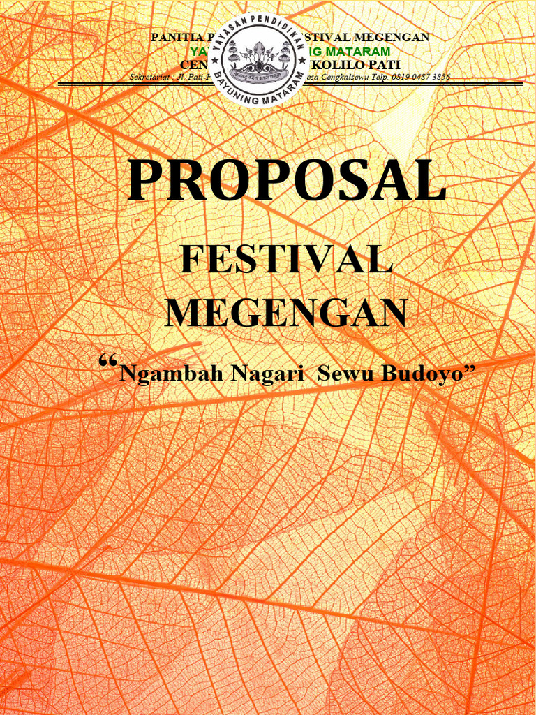 Festival Megengan: Sambut Ramadhan 2023 | PDF | Ilmu Sosial