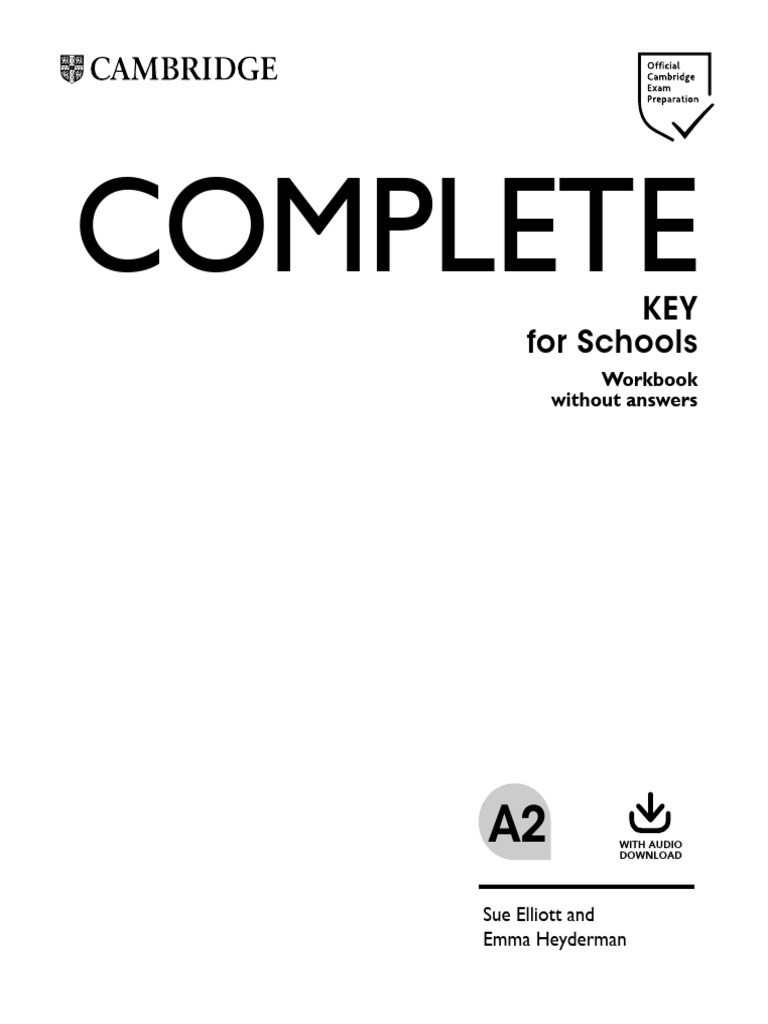 Key For Schools WB Units 1-2 | PDF