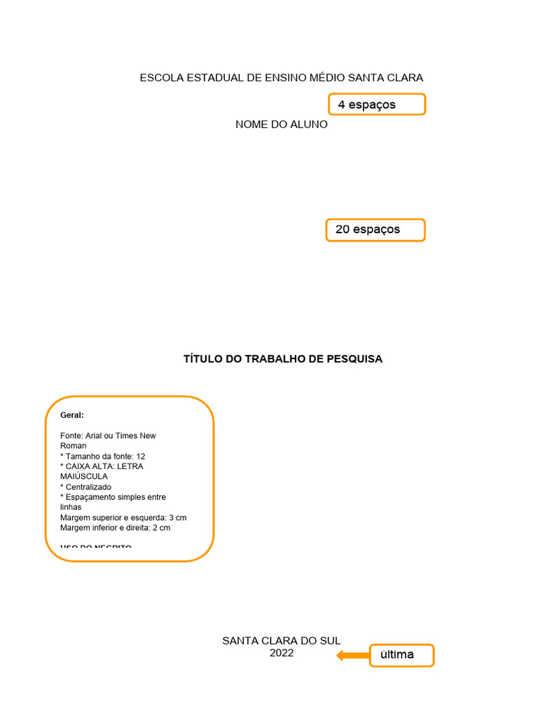 Capa e Folha de Rosto | PDF | Caixa alta e caixa baixa | Arial