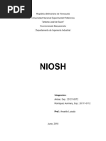 Formato NIOSH | PDF
