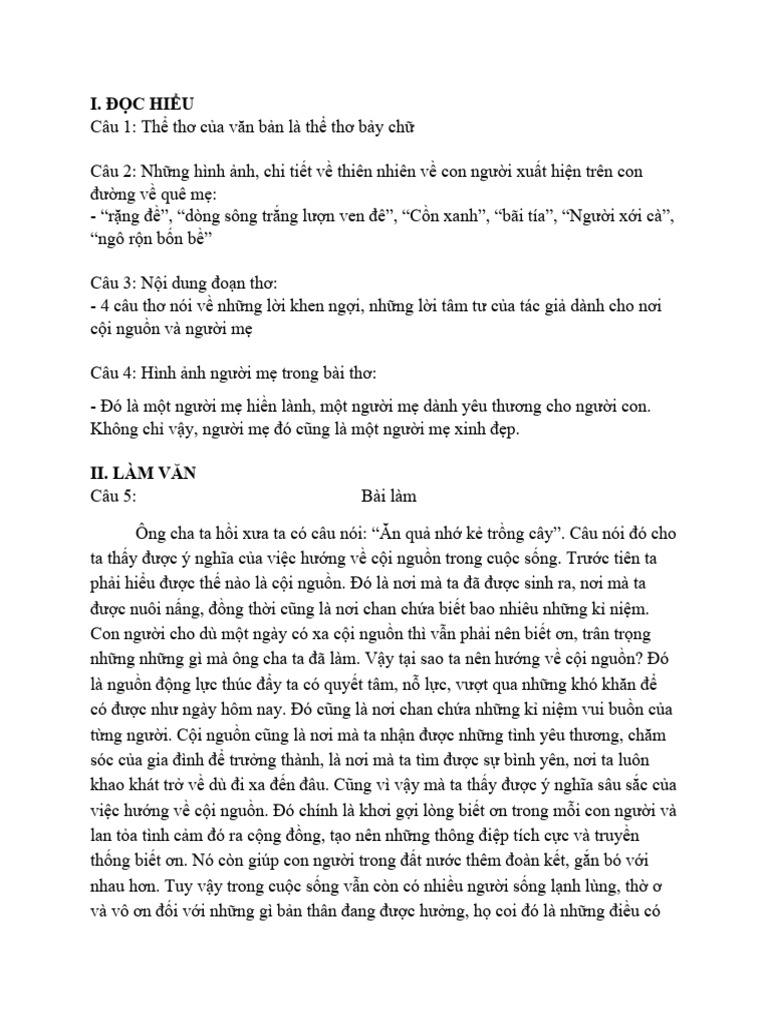 Tham Khao Dap An | PDF