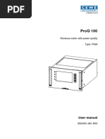 Prometer 100 User Manual (Cewe) | PDF | Power Supply | Parameter ...