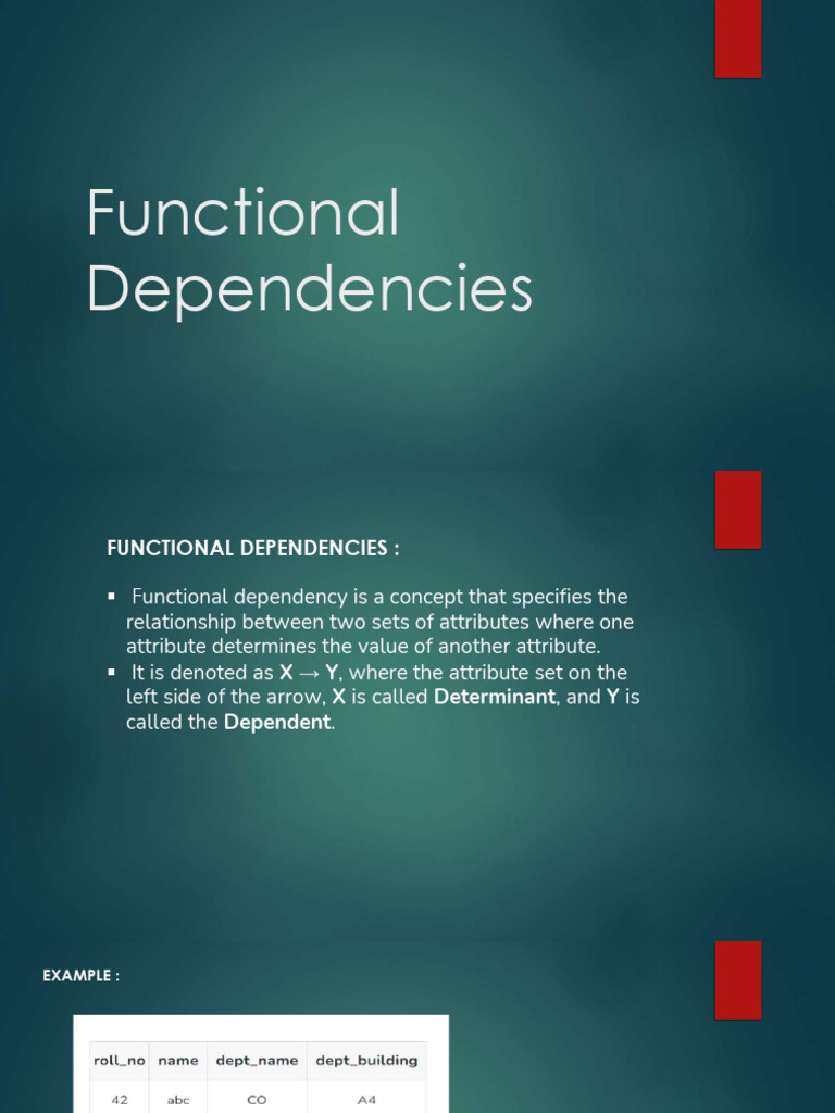 Functional Dependencies | PDF | Computers