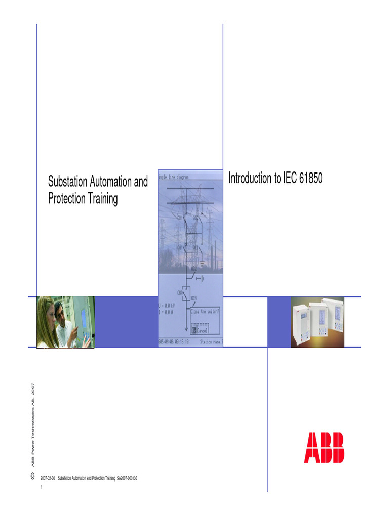 07 Introduction To Iec 61850 Standard Pdf Electrical Substation International