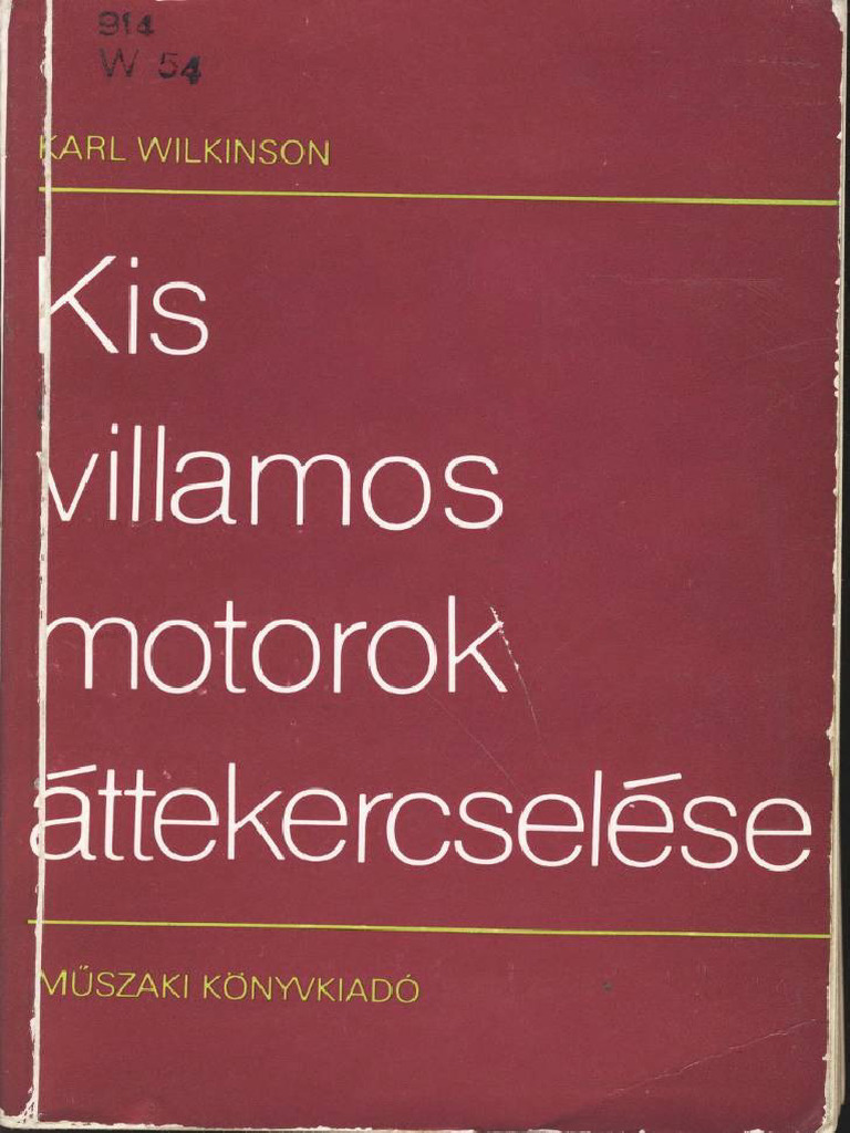 Kis Villamos Motorok Attekercselese2 | PDF