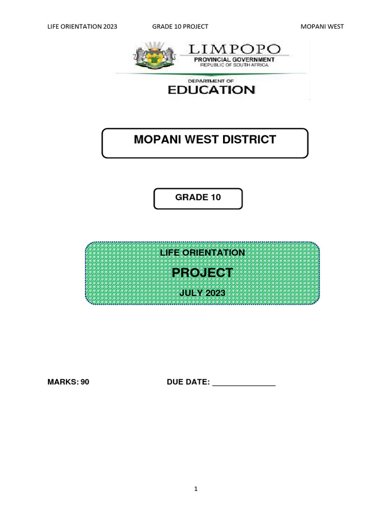 2023 Lo Project GR 10 Term 3 | PDF | World Wide Web | Internet & Web