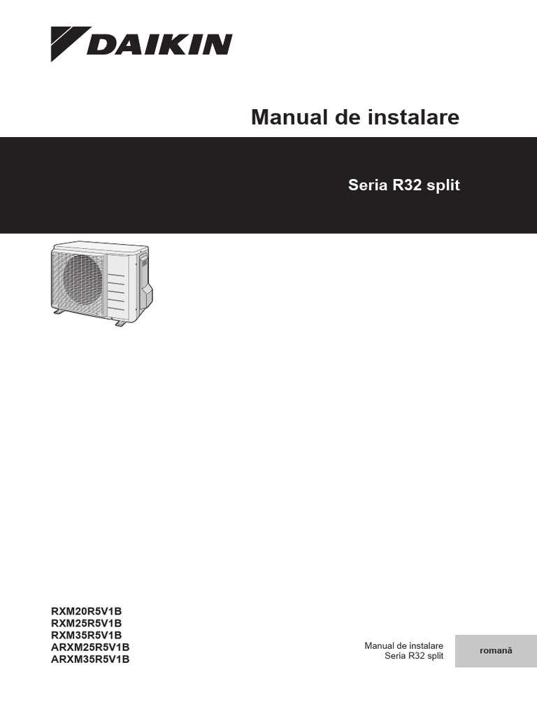 RXM-R, ARXM-R - Installation Manual - 3PRO519299-8W - RO | PDF ...