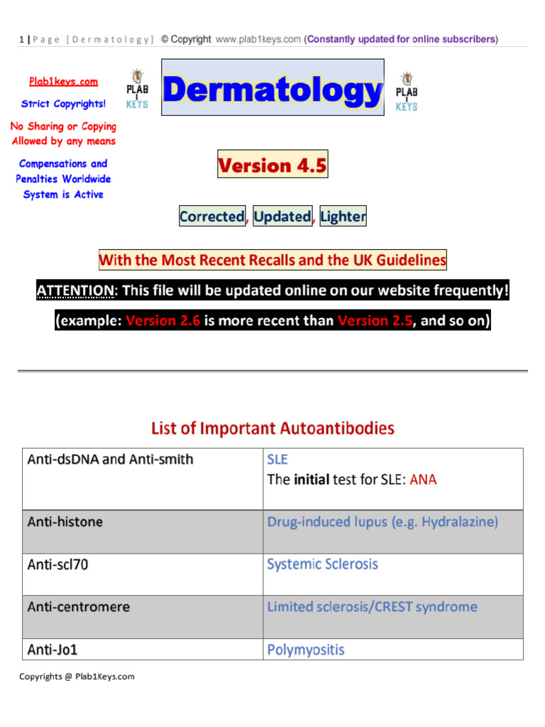 Derma | PDF