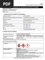 FISPQ - CIF Multiuso Cremoso | PDF