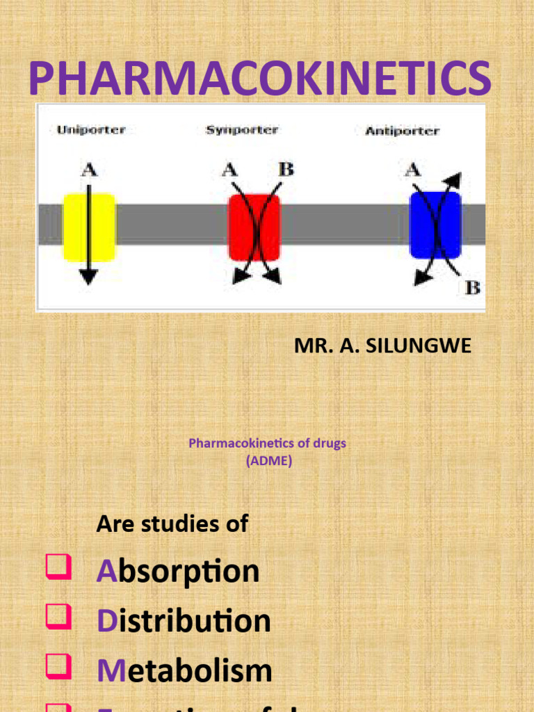PHARMACOKINETICS | PDF | Drug Metabolism | Pharmacokinetics