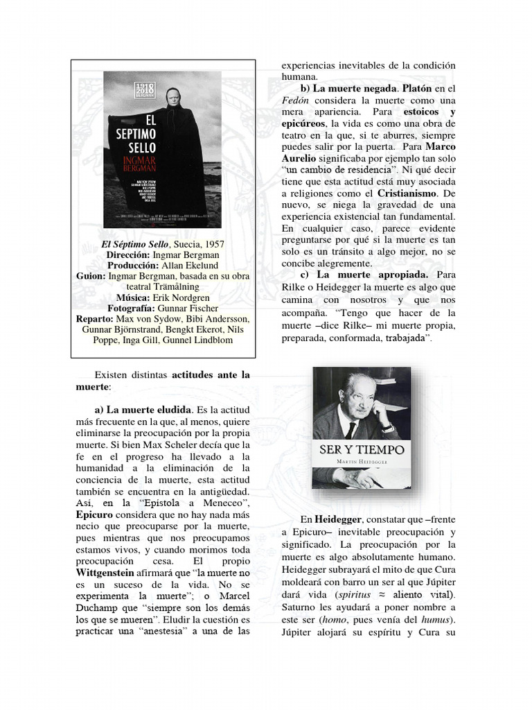 El Sã©ptimo Sello | PDF | Muerte | Dios