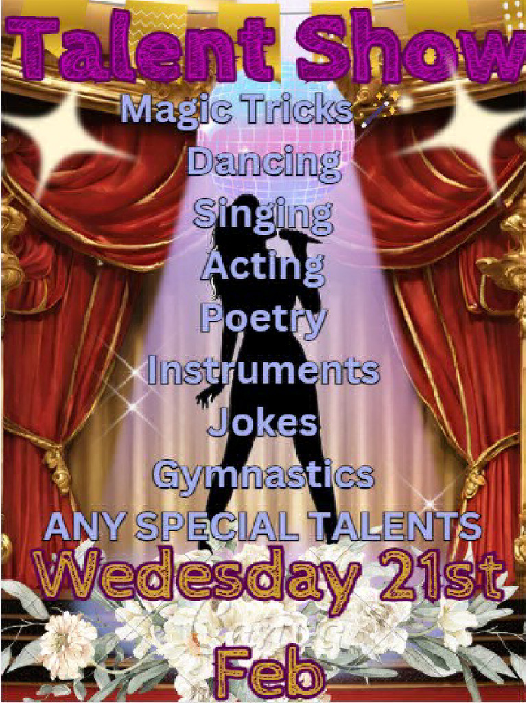 Talent Show Poster | PDF