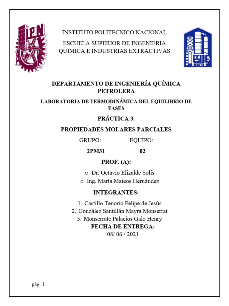 Práctica 3 Termo-Reposición | PDF