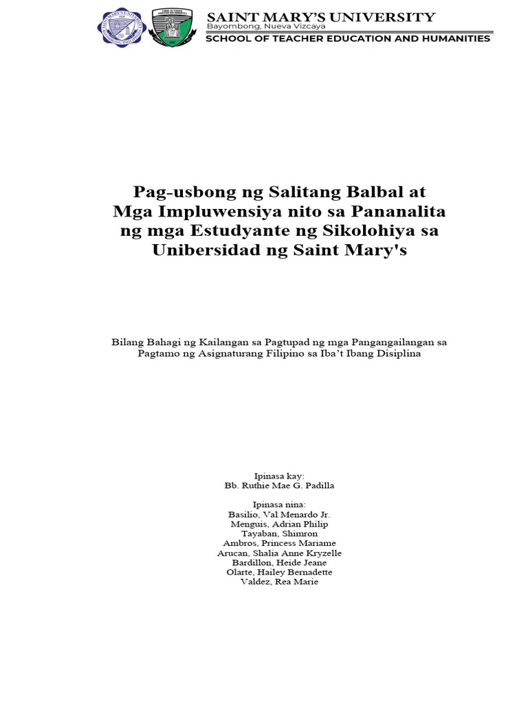 Mga Halimbawa Ng Salitang Balbal At Kahulugan Nito - Coronatodays