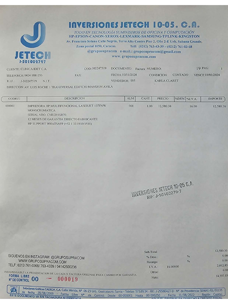 Fact 19 Clinica Idet | PDF