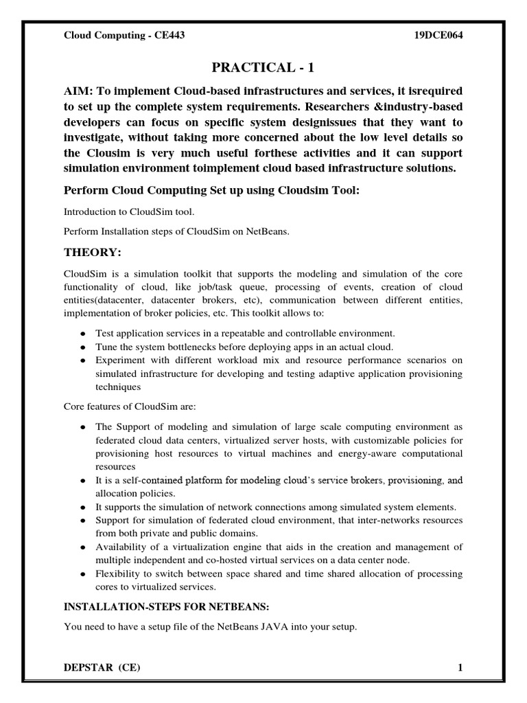 19dce064 CC | Download Free PDF | Cloud Computing | Operating System