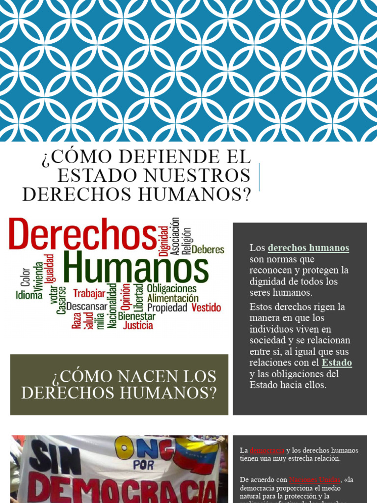 ppt3 - Derechos Humanos | PDF | Ciencias sociales | Ciencia y matemáticas